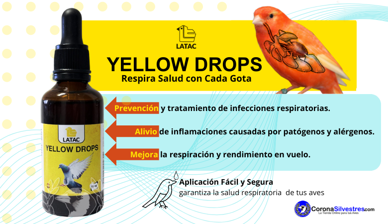 Yellow Drops 50 ml Latac